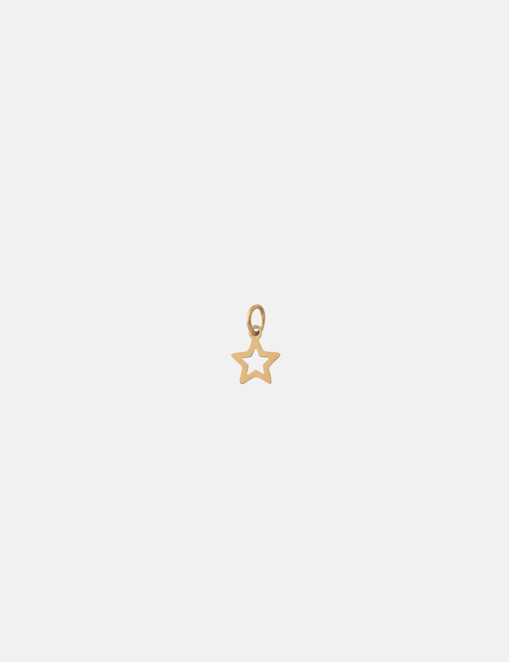 Personalized Empty Star Charm - Anhänger (wasserfest) » Tara Style