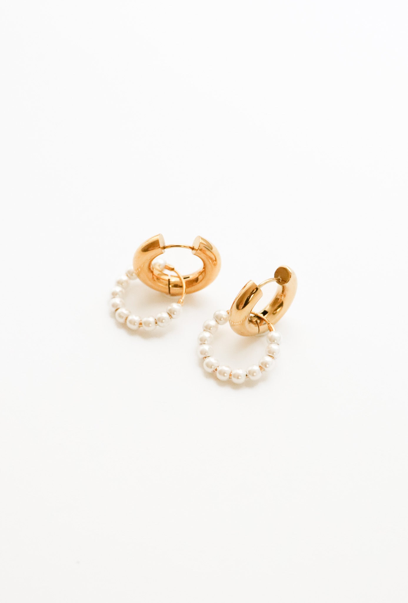 Coco Pearl Hoop - Creolen (wasserfest) » Tara Style