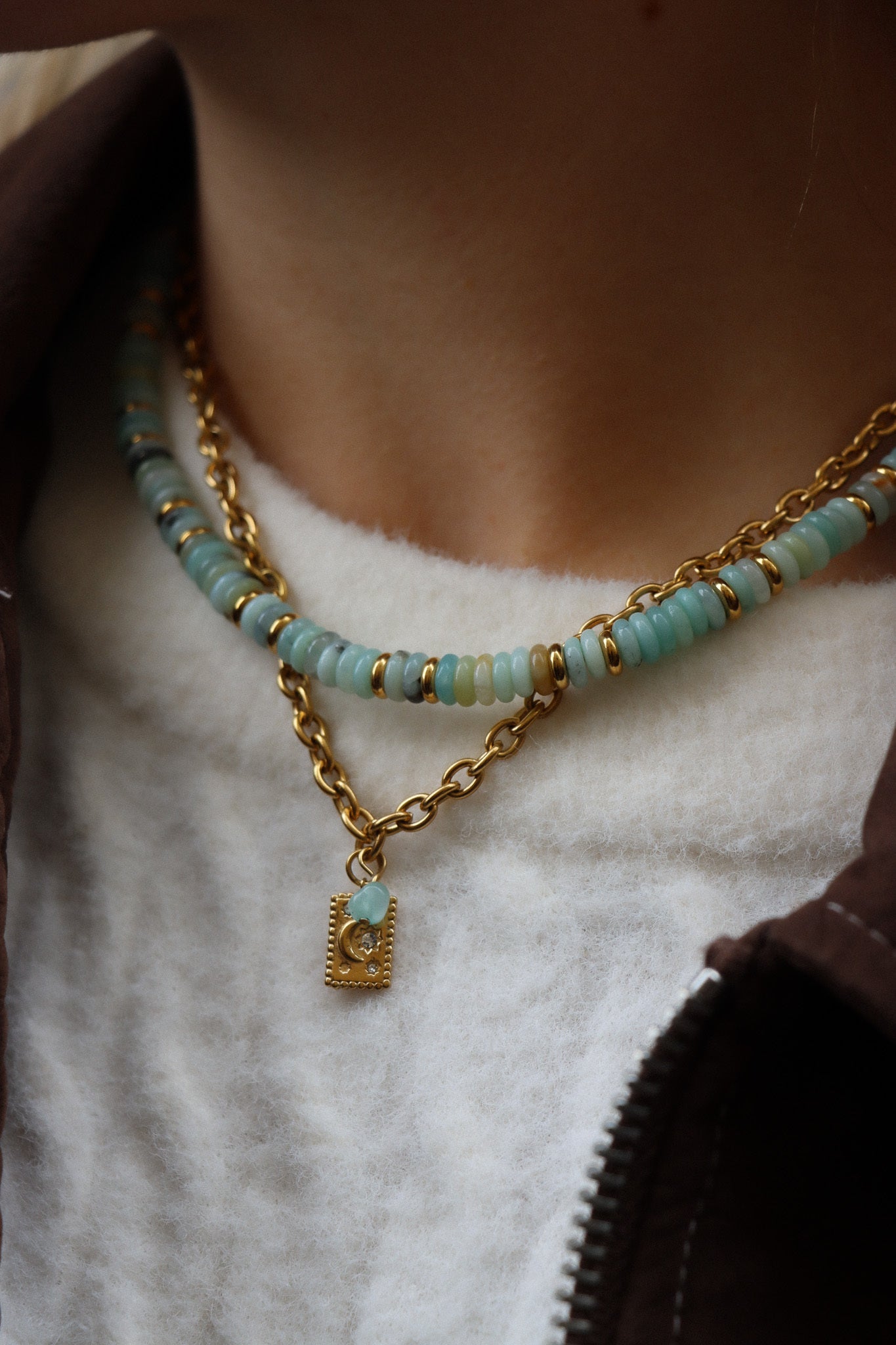 Arabian Nights - Halsketten Layering Set (wasserfest) » Tara Style